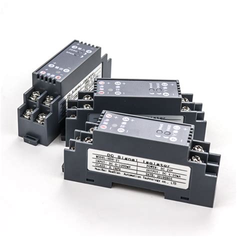 High Precision Analog 2 Input 2 Output 4 20ma Passive Dc Signal Isolator Dc Analog Signal