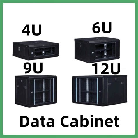 Data Cabinet 4u 6u 9u 12u Logistics Management Cabinet Server Rack Cctv System Organization Cctv