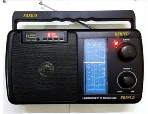Black Bluetooth Portable Radio At Piece In New Delhi ID