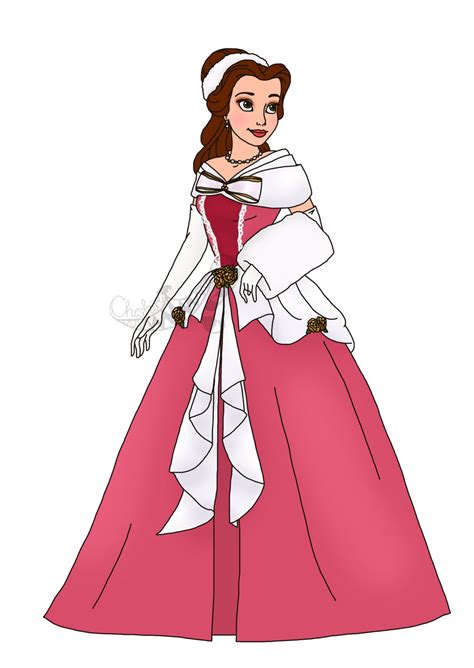 Disney Dolls Winter Dreams Belle 25 By Cheshirescalliart On Deviantart
