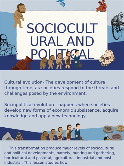 Sociocultural And Political Evolution 1 Pdf Society Pastoralism