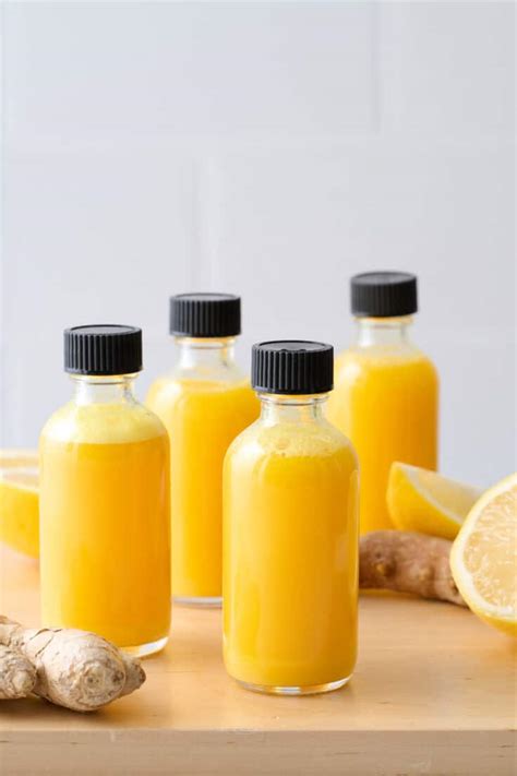Ginger Shots Cheaper Than Store Bought Feel Good Foodie