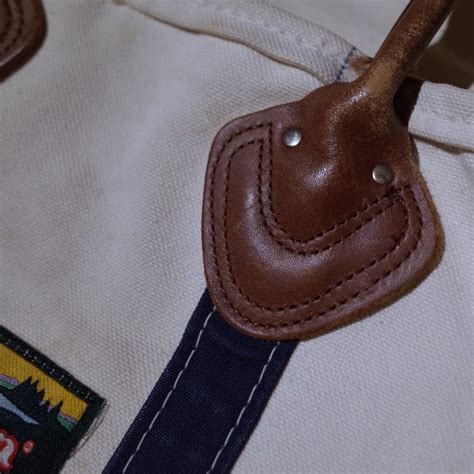 엘엘빈 Ll Bean Leather Tote Bag 후루츠패밀리