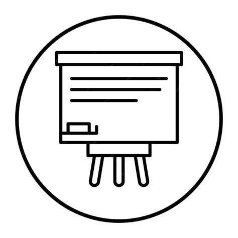 Premium Vector Whiteboard Vector Illustration