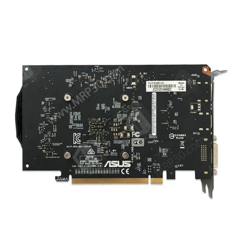 خرید کارت گرافیک 1050 ti 4gb ایسوس با شناسنامه کالا مسترپیسی
