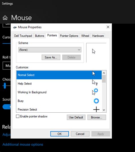 Faded Windows 10 Cursor Super User