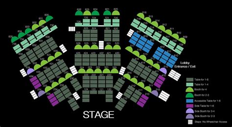 Seating Charts Chanhassen Dinner Theatres