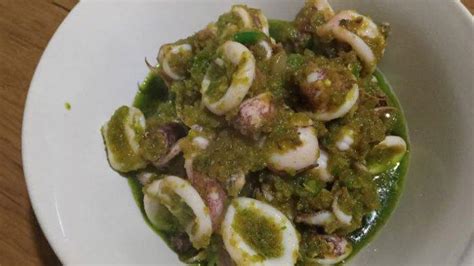 Resep Cumi Sambal Ijo Goreng Cumi Sekilas Tribunjambi