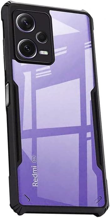 COBERTA Back Cover For Poco X G Back Cover Case Black Transparent Amazon In Electronics