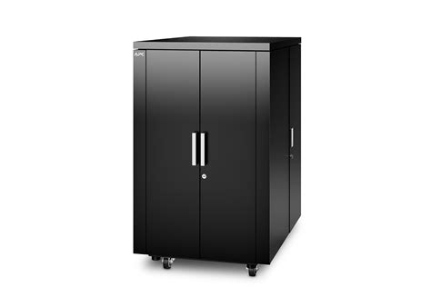 ხმის ჩამხშობი რეკი Apc Netshelter Cx 24u Soundproof Server Rack Enclosure Klg