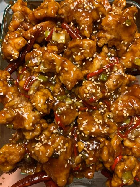 Homemade General Tsos Chicken Rfood