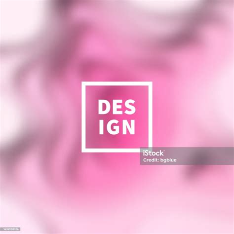 ぼかした流体の形をしたピンクの抽象的背景 3dのベクターアート素材や画像を多数ご用意 3d まぶしい アクションショット Istock