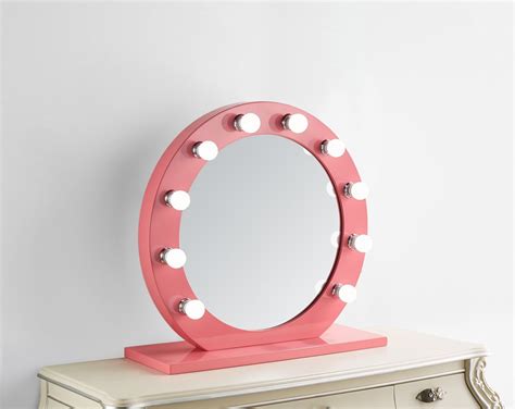 Pink Led Hollywood Vanity Mirror Industry News