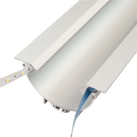 Perfil De Aluminio Para Tira Led Con Difusor Emp10149 2m