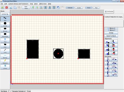 File Window Faceeditor Ushape Align Png Protocase Designer Documentation