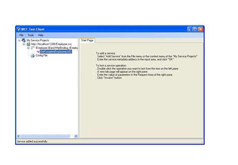 Creating A Wcf In Aspnet Aspnet Girl World