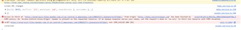 Cors Error Issue When I Access Uploaded File From My Application