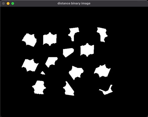 【opencv基础】第三十一课：基于距离变换与分水岭的图像分割 Csdn博客