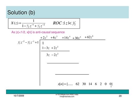Digital Signal Processing Tutorialchapt 2 Z Transform Pdf Physics