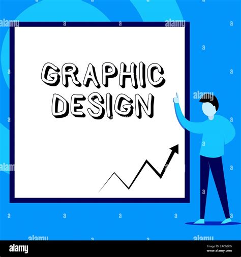 Conceptual Hand Writing Showing Graphic Design Concept Meaning Art Or Skill Of Combining Text