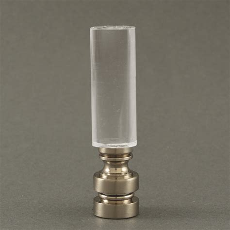 C138 BA3 BN Cylinder Finial Showcase