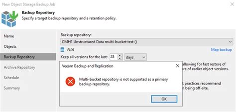 V 12 3 2 3617 Automatic Bucket Creation Breaks Vcc Entraid And Unstructured Data Backups