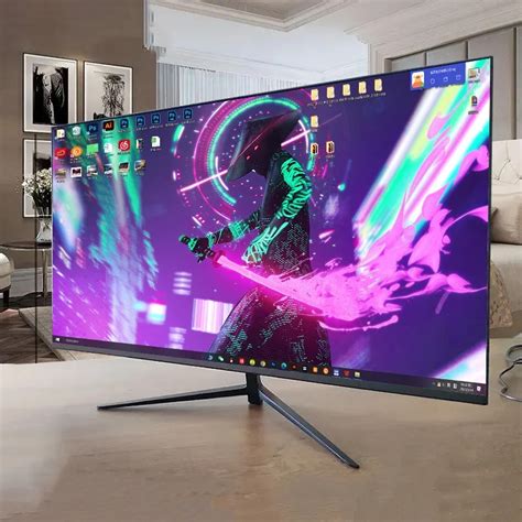 Gaming Frameless Oem Screen Pc Office 24 Area Curved Light 16 9 Inch