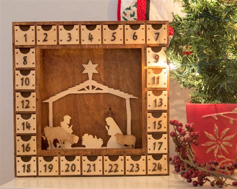 Classic Advents Christmas Advents Wood Earrings Twin Falls Idaho