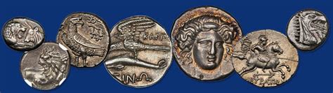 Ancient Greek Silver Fractional Coinage In Heritage Online Auction