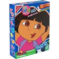 Nabisco Fruit Snacks Dora The Explorer Assorted Flavors Allergy And