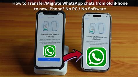 How To Transfermigrate Whatsapp Chats From Old Iphone To New Iphone
