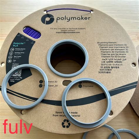 Polymaker Cardboard Spools Inserts By Fulv Download Free Stl
