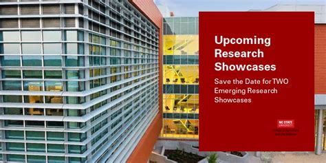 Upcoming Research Showcase At North Carolina State University Urban