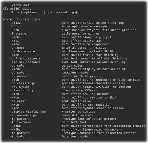 Difference Between Xterm Uxterm Arrowhety