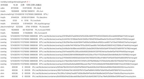 【有图有真相】ubuntuanddocker挂载新硬盘及docker Overlay占满解决overlay 满了 Csdn博客
