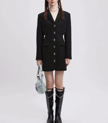 정장 드레스 고퀄리티원피스 블랙원피스 허리트임 유니크 블랙정장 겨울원피스 정장원피스 고퀄