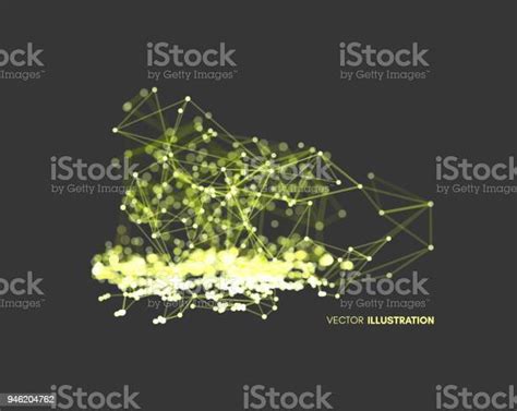3 차원 연결 구조입니다 미래 기술 스타일입니다 과학 화학 또는 교육에 대 한 벡터 일러스트입니다 0명에 대한 스톡 벡터 아트 및 기타 이미지 Istock