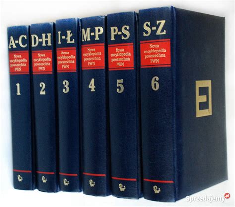 Nowa encyklopedia powszechna PWN 6 tomów Łódź Sprzedajemy pl