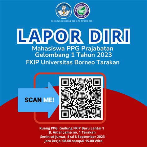Lapor Diri Mahasiswa PPG Prajabatan Gelombang 1 Tahun 2023 FKIP