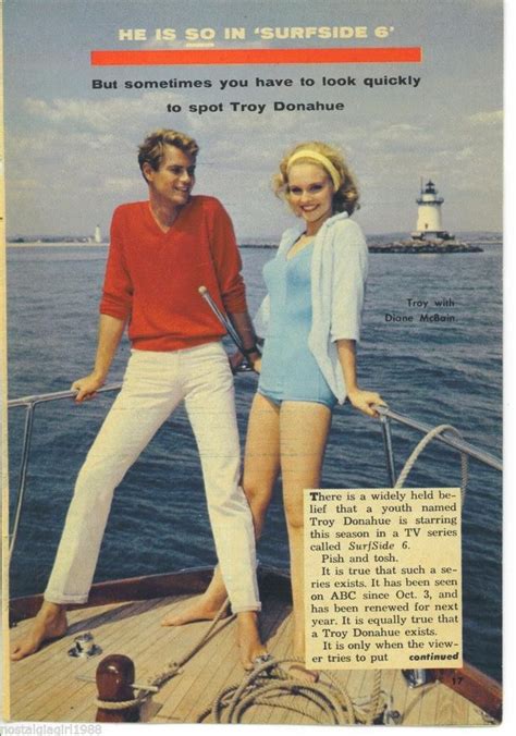 Surfside 6 Troy Donahue Sex Symbol Classic Movie Stars