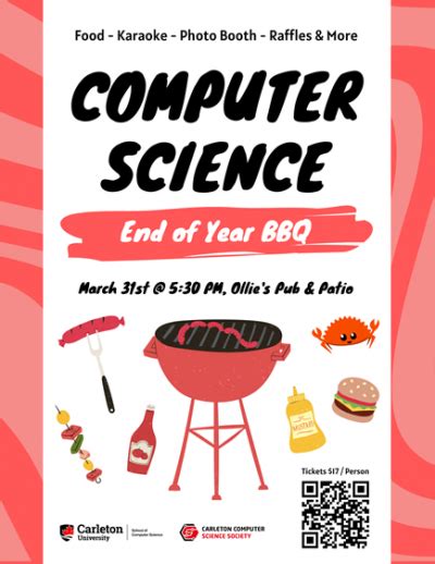 Annual Computer Science End Of Year Bbq Events School Of Computer Science