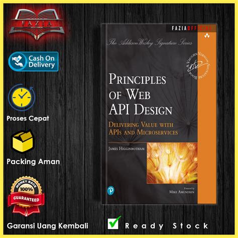 jual principles of web api design by james higginbotham english