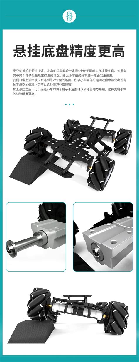 Youfang 4 Wheel Robot Chassis Ros Raspberry Pi Stm32 Compatible
