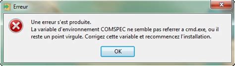 Postgresql Comspec Ne Semble Pas Referrer A Cmdexe Linux Pas à Pas