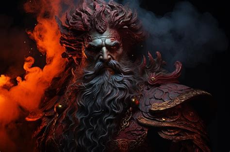 Hades Deus Grego Do Submundo Governante Do Reino Das Sombras Dos Mortos Filho De Cronos E