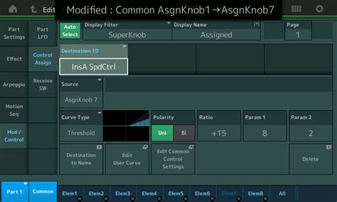 Mod Wheel To Super Knob MODX MODX Series Synthesizers Synth Forum