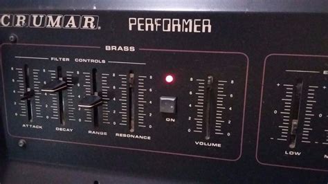 Matrixsynth Vintage Crumar Performer Analog String And Brass