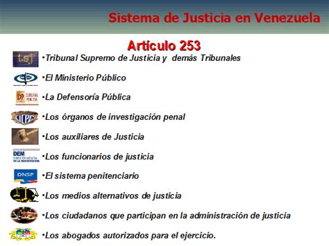 El Sistema De Justicia En Venezuela