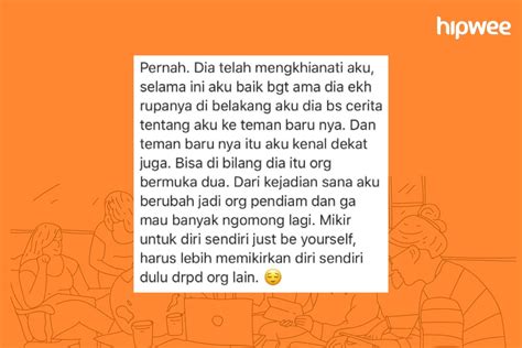 Membalas Curhatmu Dulu Akrab Sekarang Nggak Lebih Baik Perbaiki