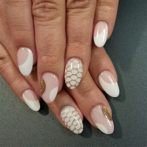 Eggshell Acrylic Nail Art Cool Nail Designs Nail Designs